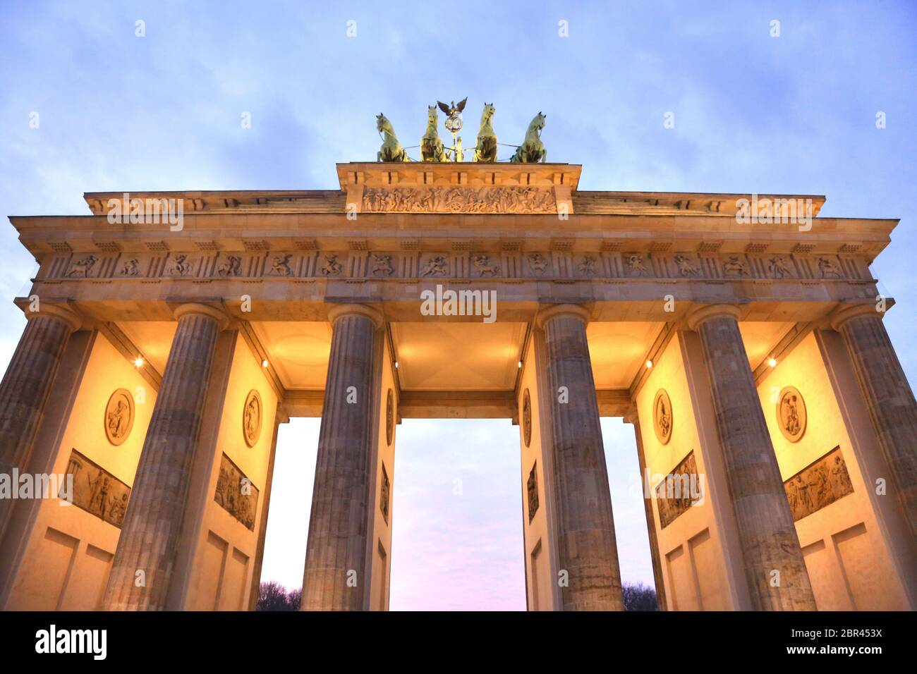 Brandenburg Gate is a landmark in Berlin, Germany Stock Photo - Alamy