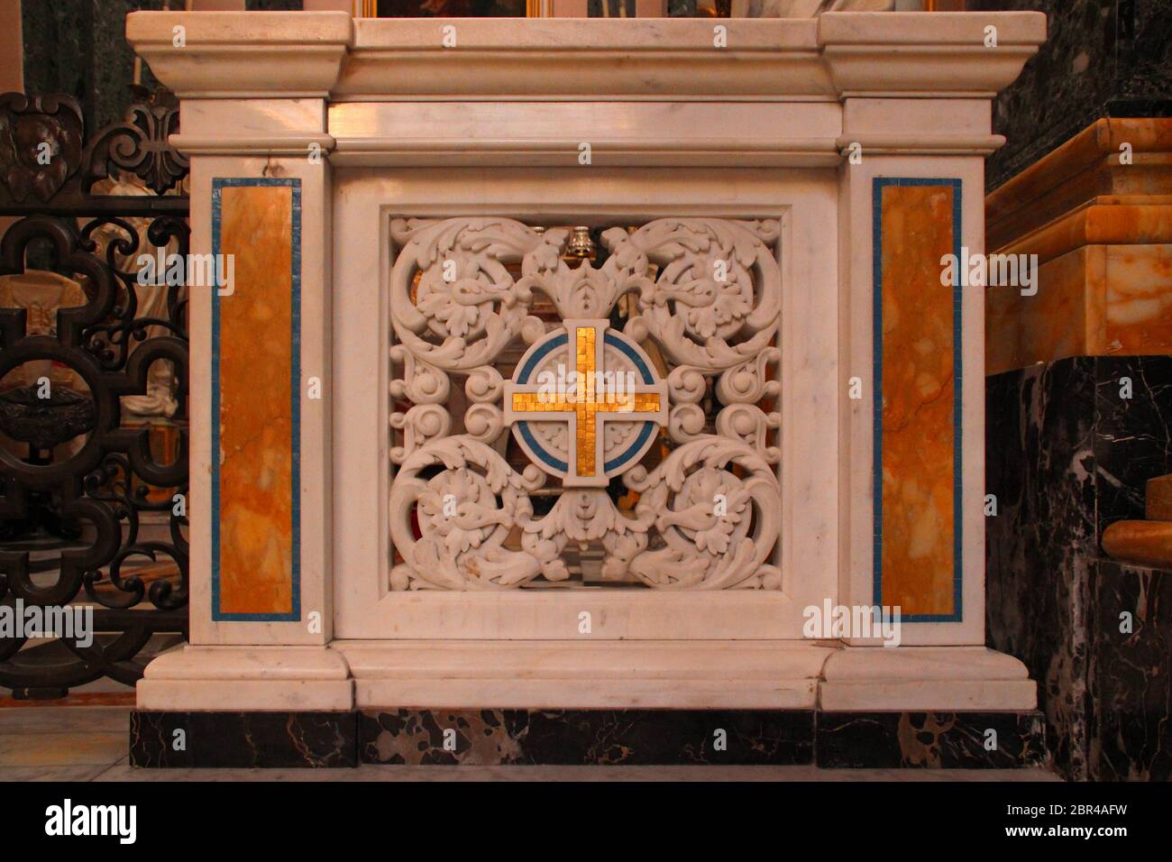 our lady of victories church in senglea (malta Stock Photo - Alamy