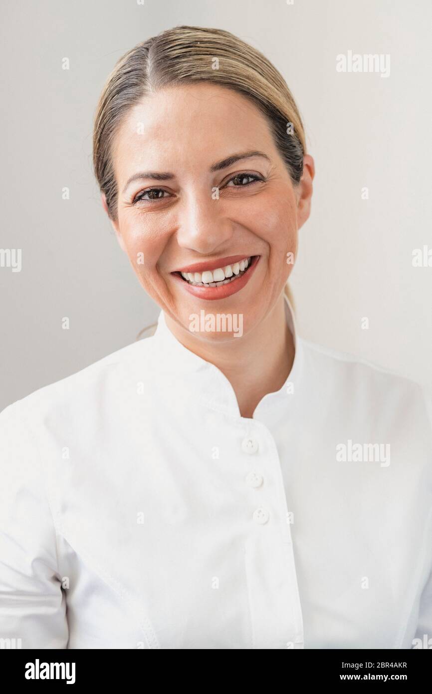 Wearing smart uniform hi-res stock photography and images - Alamy