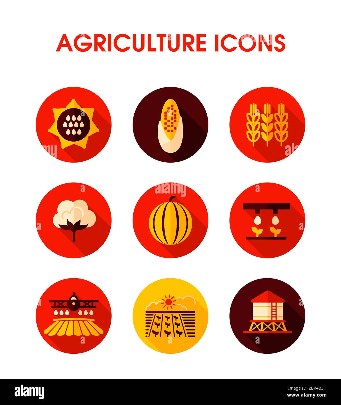 Farm Field icon. Agriculture sign. Graph symbol for your web site ...