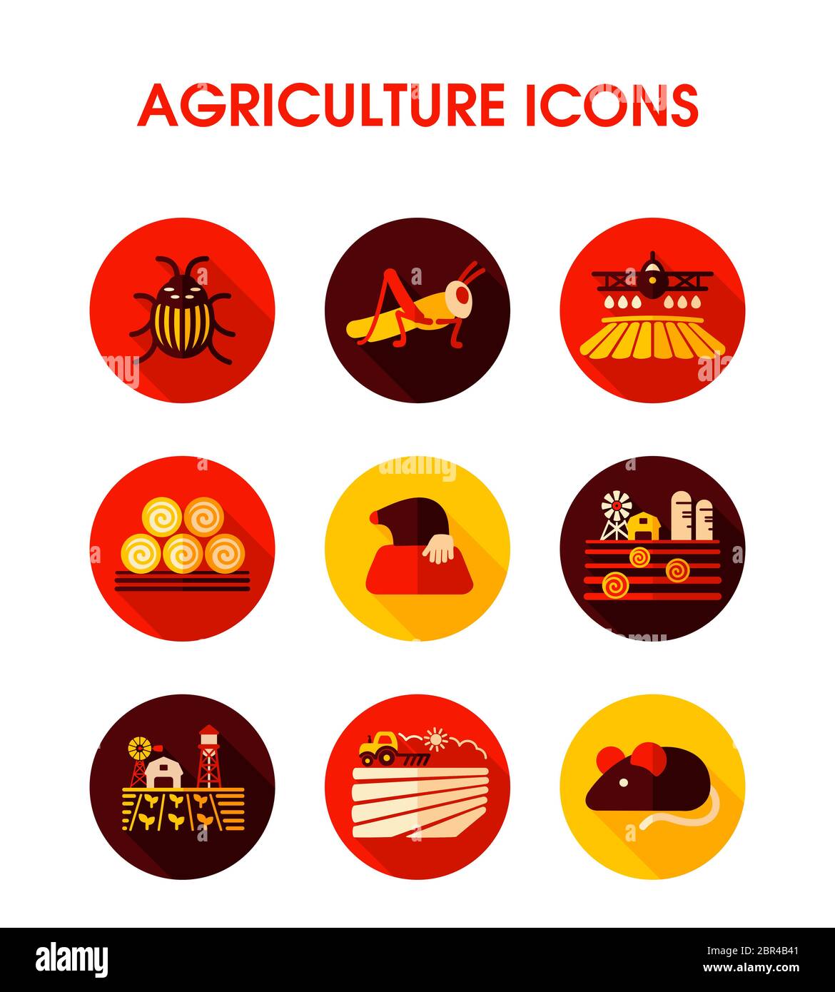 Farm Field icon. Agriculture sign. Graph symbol for your web site ...