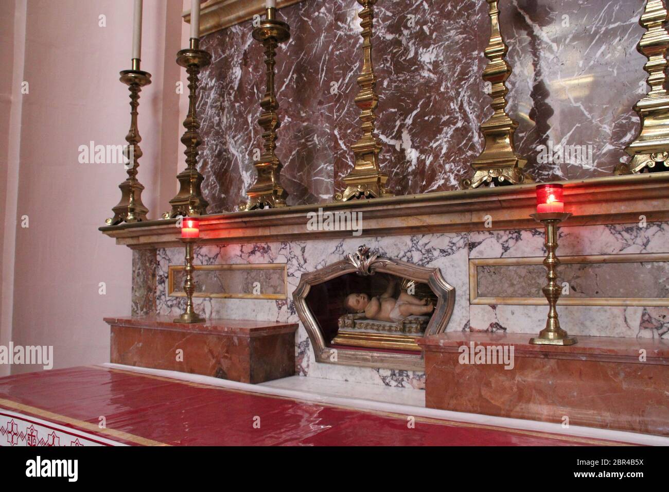 our lady of victories church in senglea (malta Stock Photo - Alamy