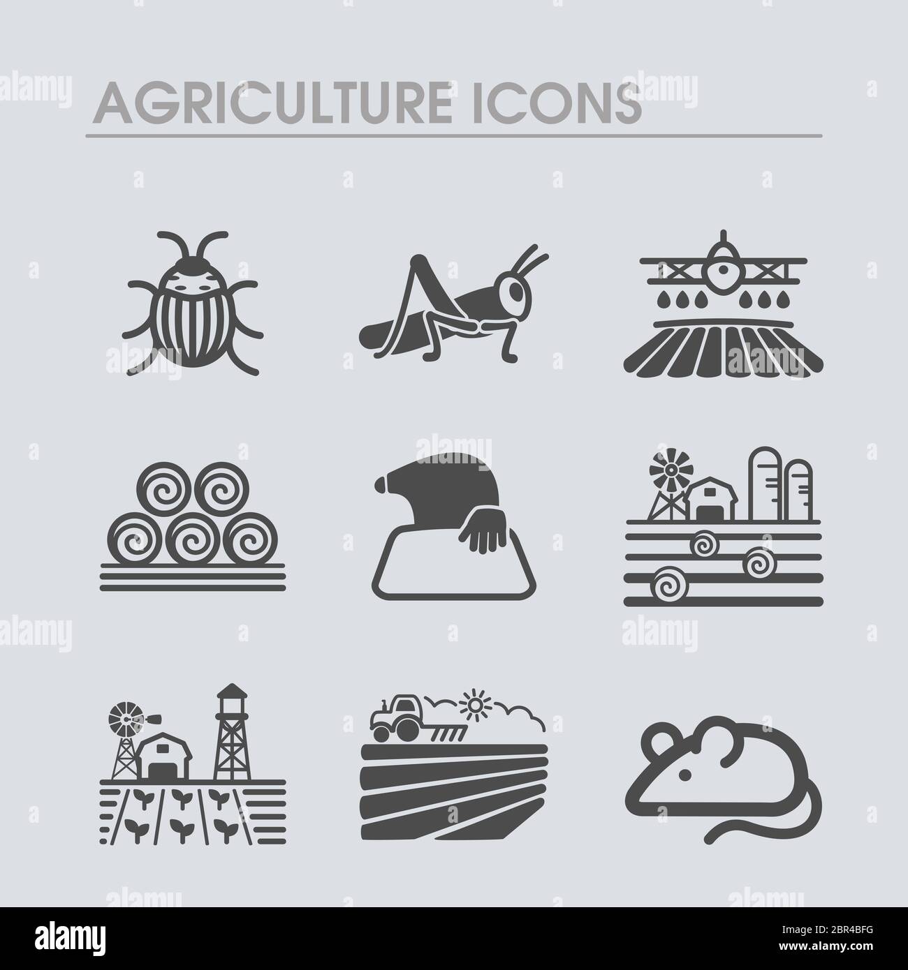Farm Field icon. Agriculture sign. Graph symbol for your web site ...