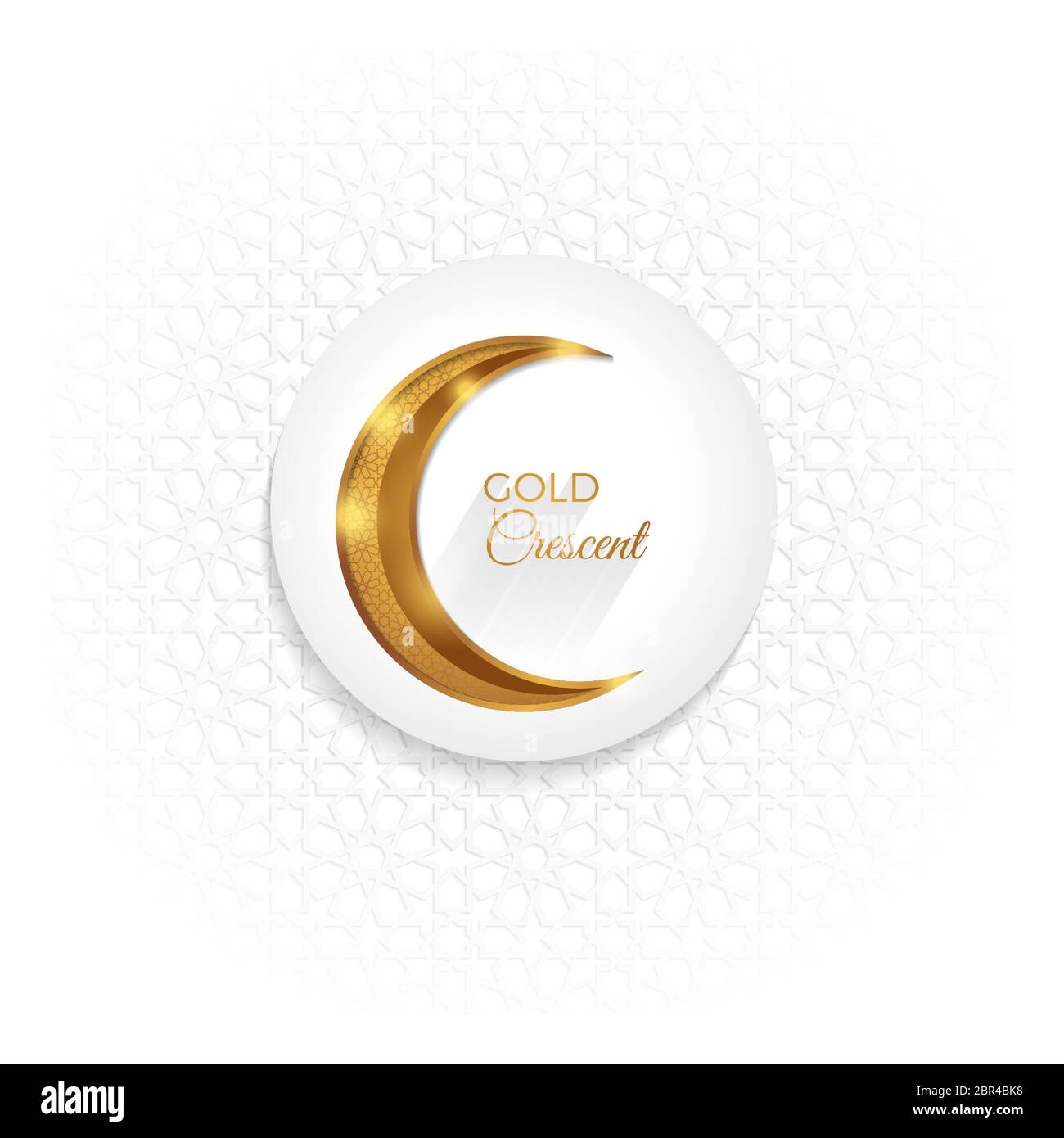 Islamic crescent vector Cut Out Stock Images & Pictures - Alamy