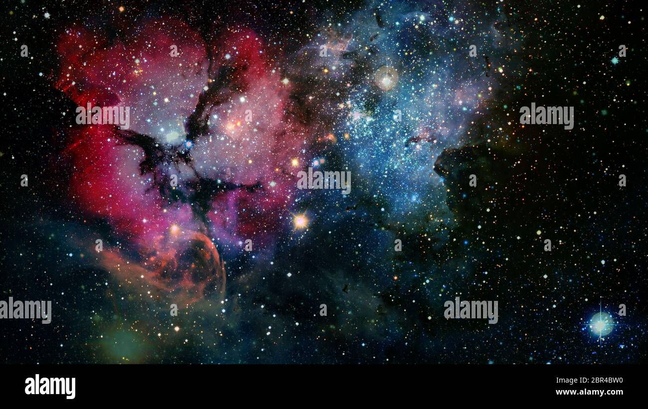 Colorful deep space. Universe concept background. Elements of this ...