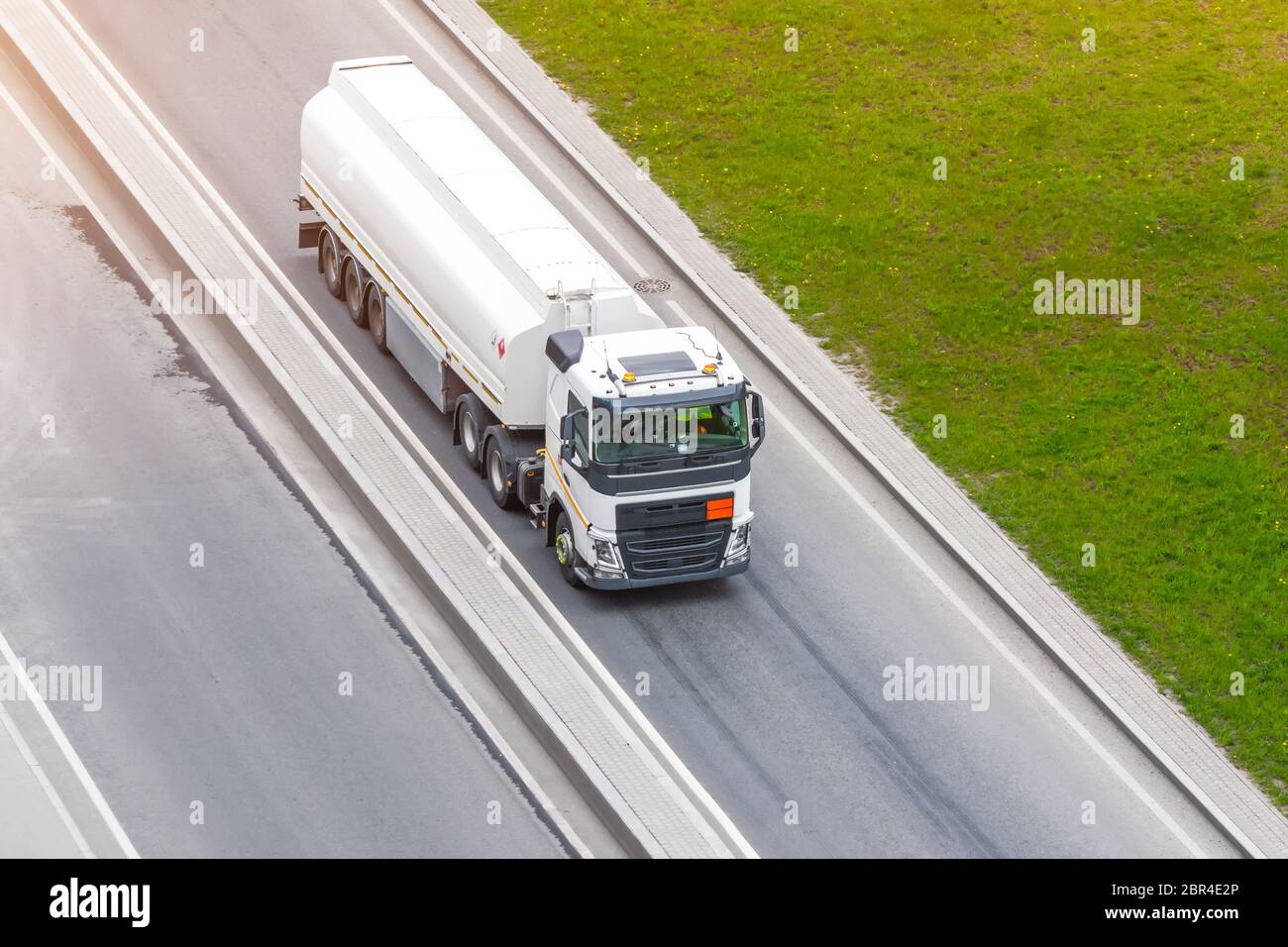 Haul truck aerial view hi-res stock photography and images - Alamy