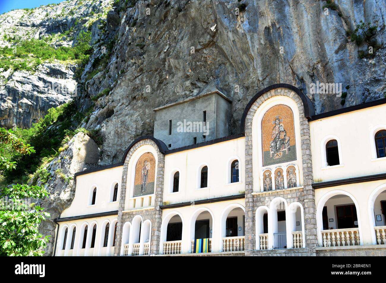 Ostrog Monastery, a Serbian Orthodox Monastery in Ostrog, Montenegro ...