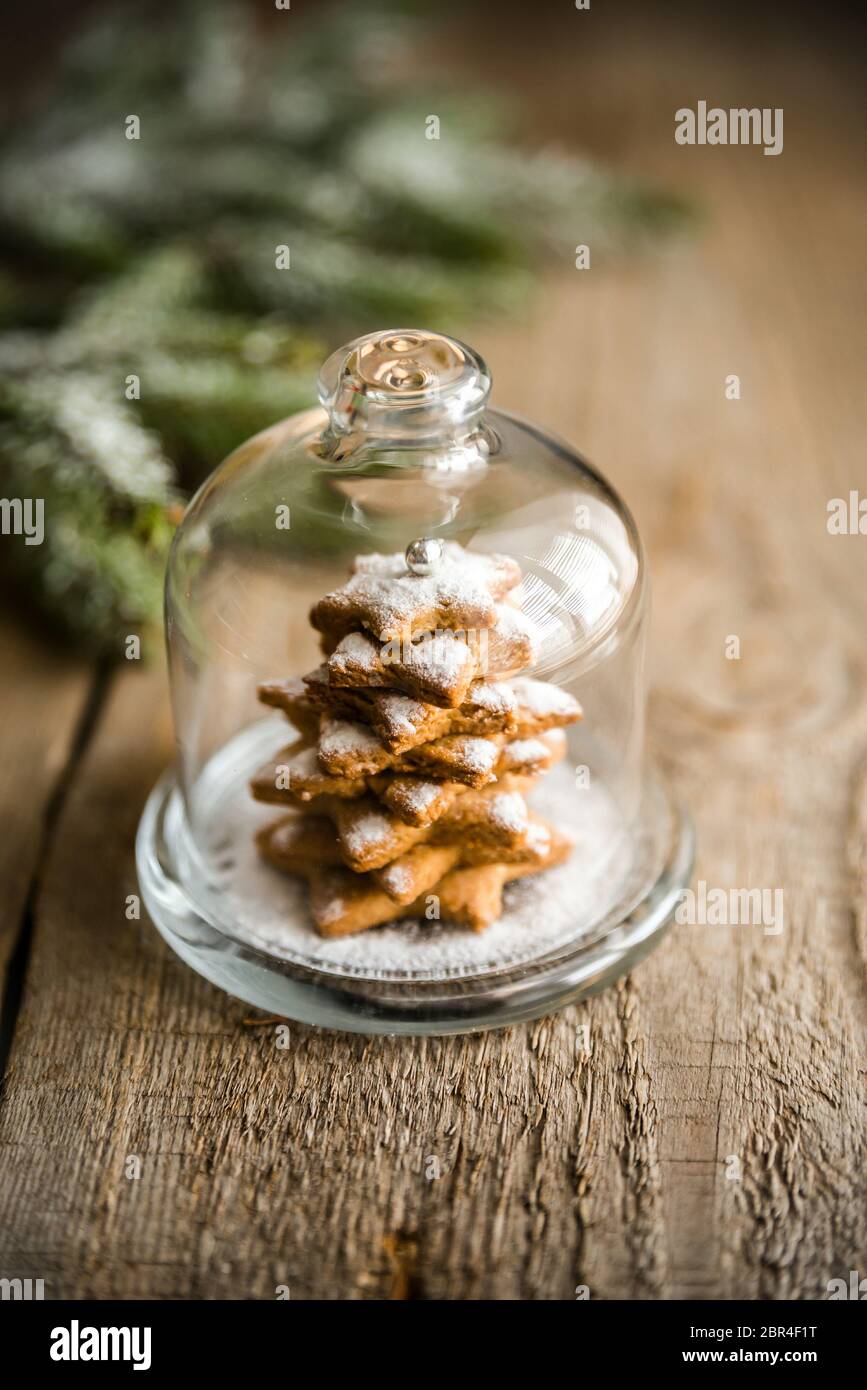 Homemade sweet Christmas tree Stock Photo - Alamy