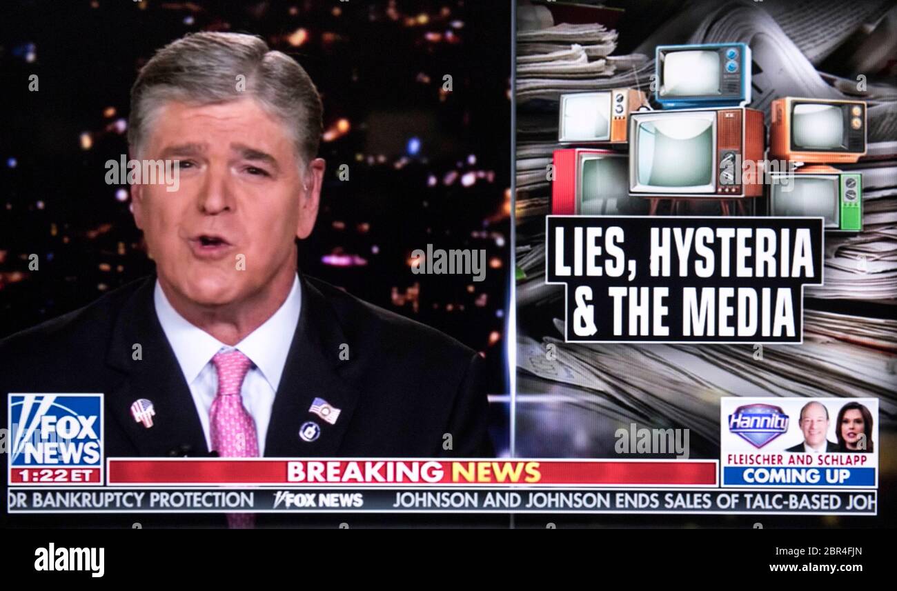 Sean hannity 2020 hi-res stock photography and images - Alamy