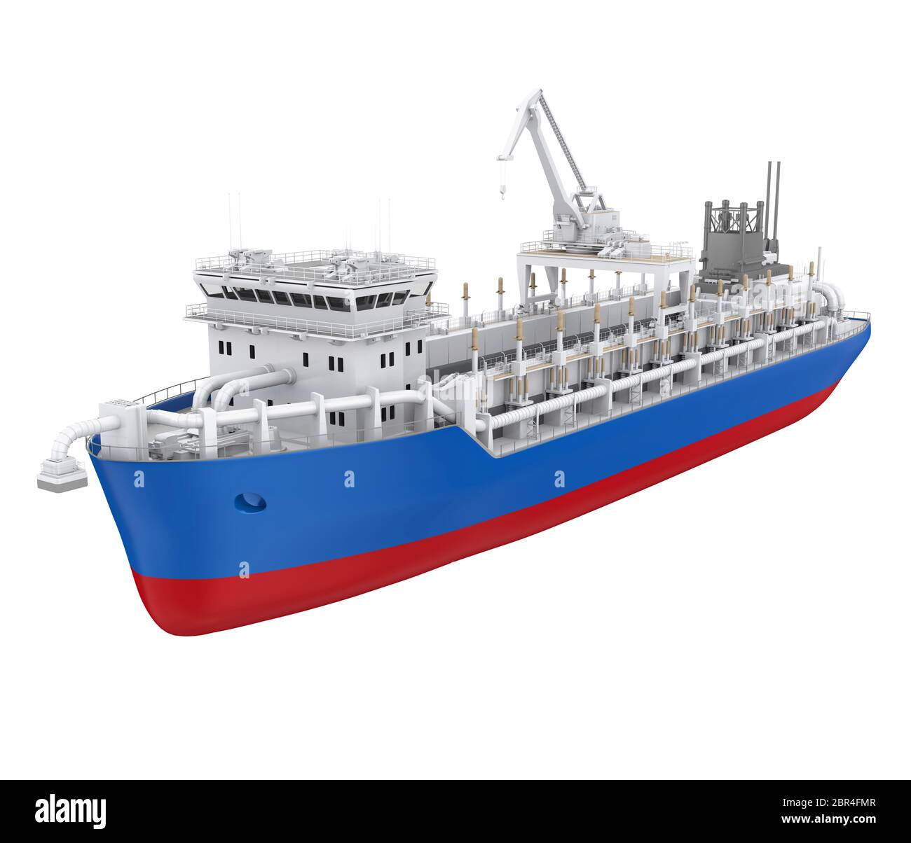 Freight Ship Isolated Stock Photo - Alamy