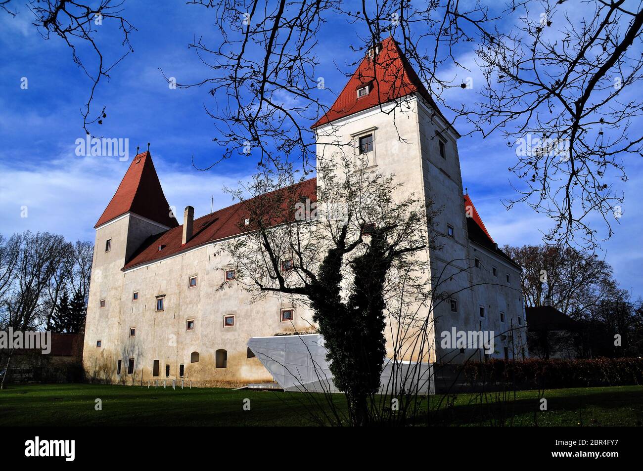 Schloss Orth, Castle in Orth an der Donau, small town in Lower Austria ...