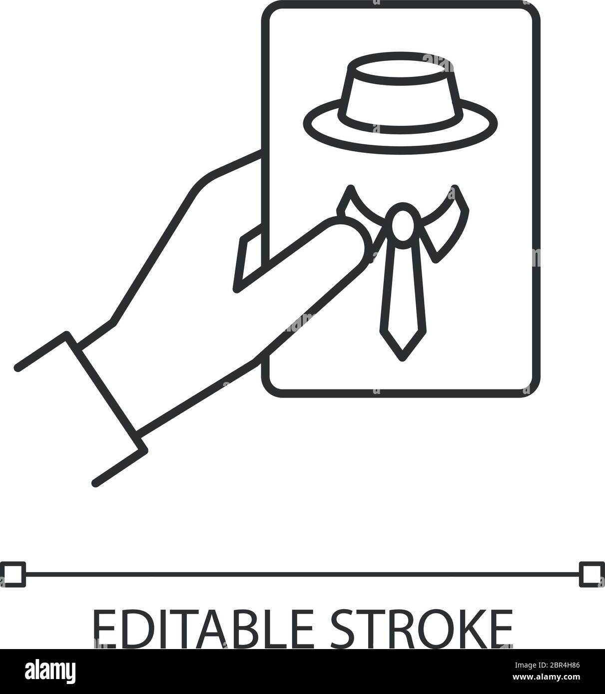 Guess game pixel perfect linear icon Stock Vector Image & Art - Alamy