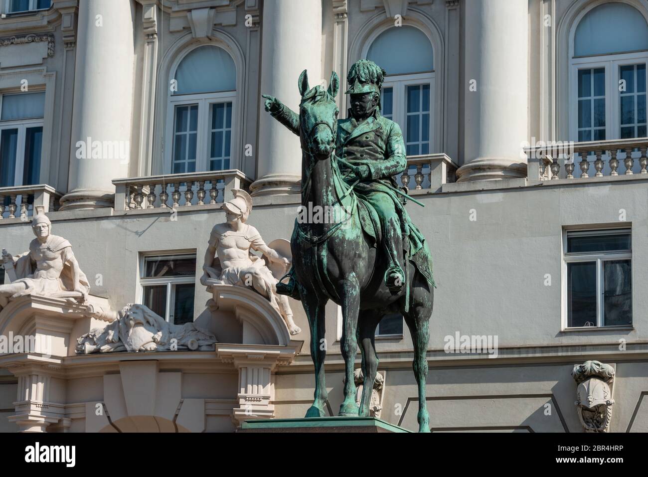 Radetzky monument in vienna hi-res stock photography and images - Alamy