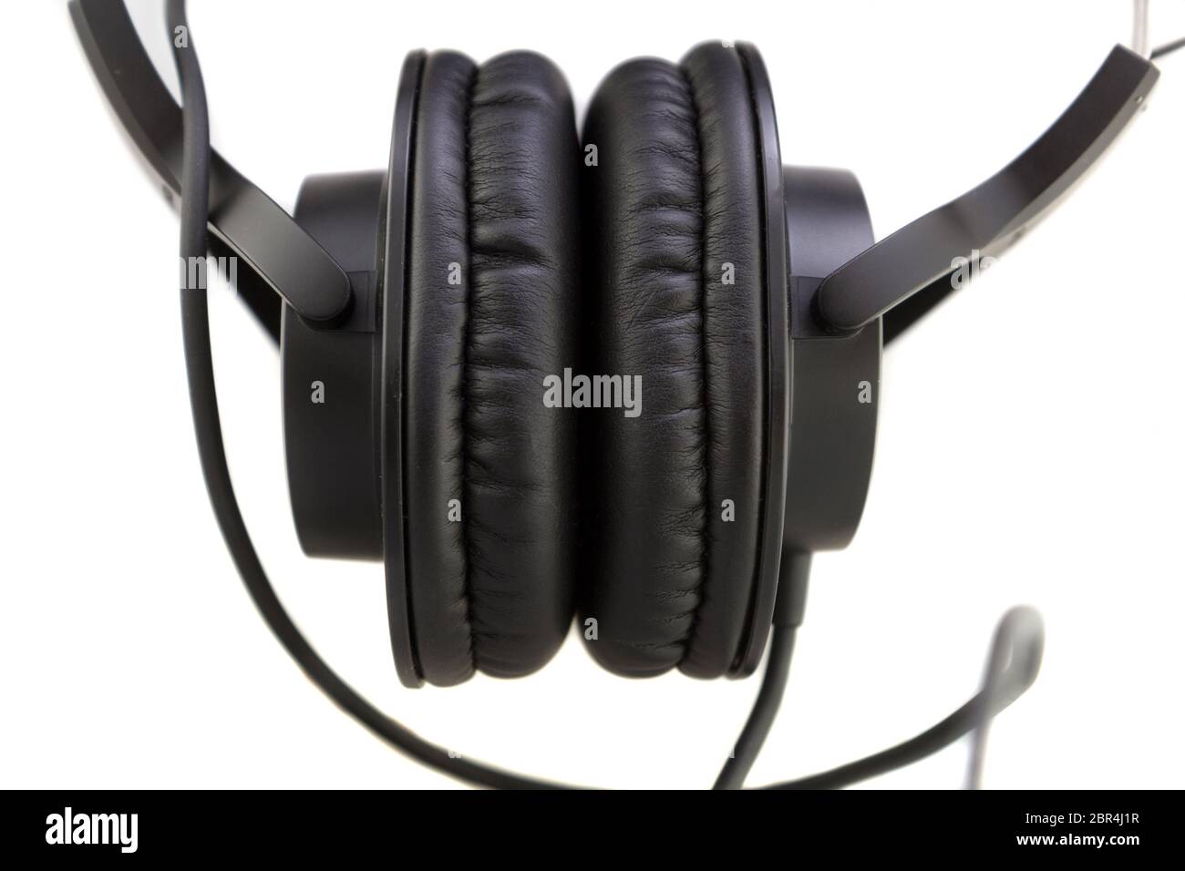 Professional Studio Monitor Headphones on white background Stock Photo ...
