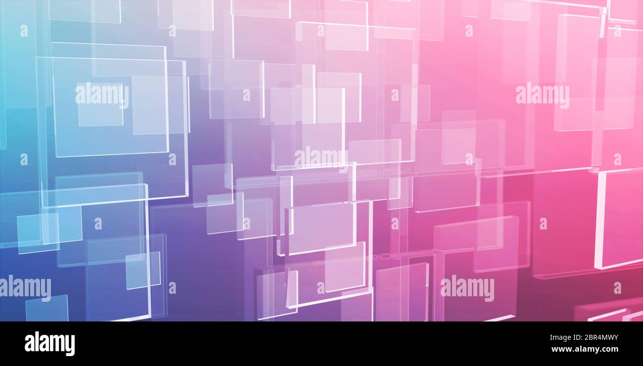 Smart Data Solutions with Virtual Network Concept Art Stock Photo - Alamy