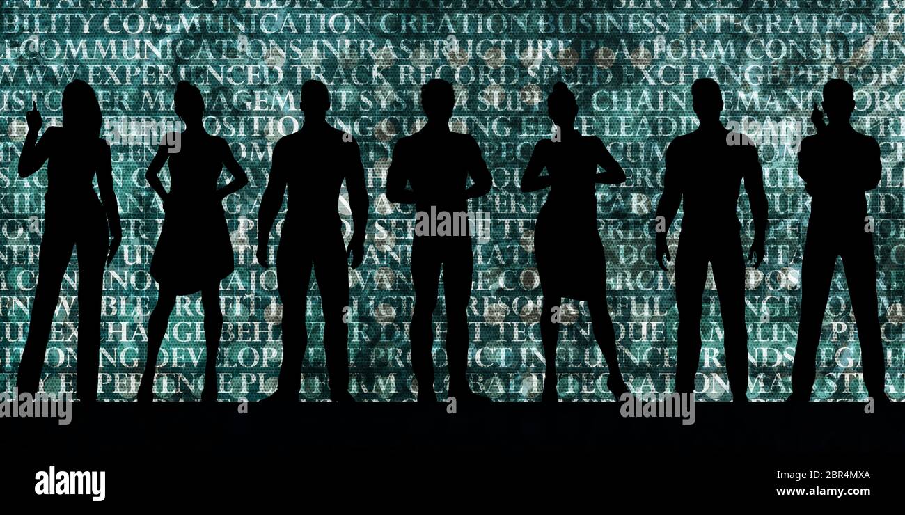 Next Generation Workforce of the Future Training and Skills Stock Photo ...