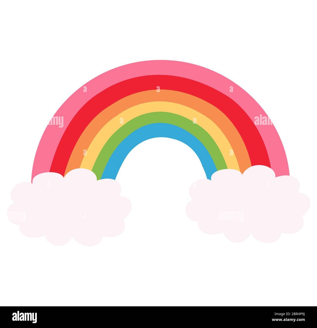 sky colors cloud rainbow illustration season Stock Photo - Alamy