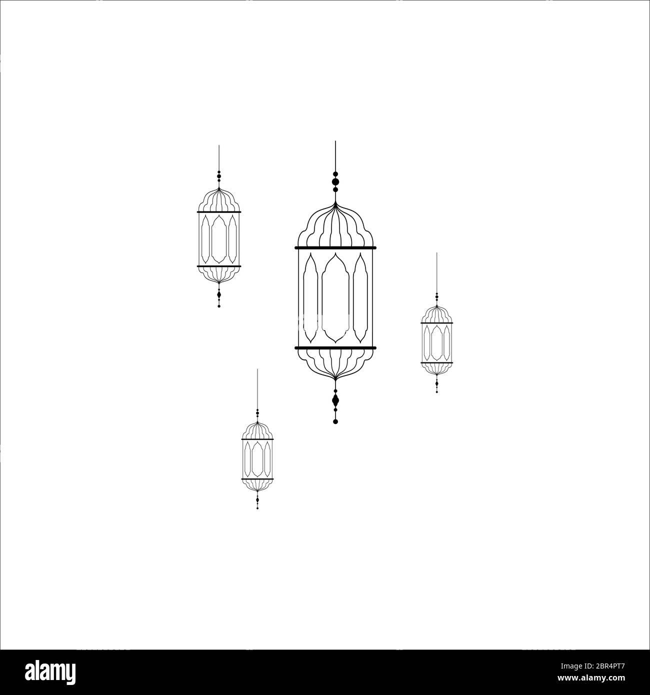 Vector islamic arabian lantern Stock Vector Images - Alamy
