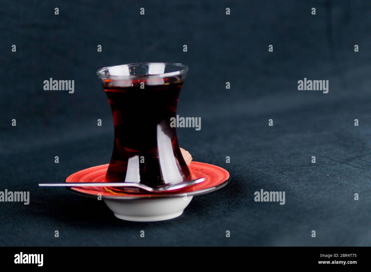 a cup of tea lit by artificial light Stock Photo - Alamy