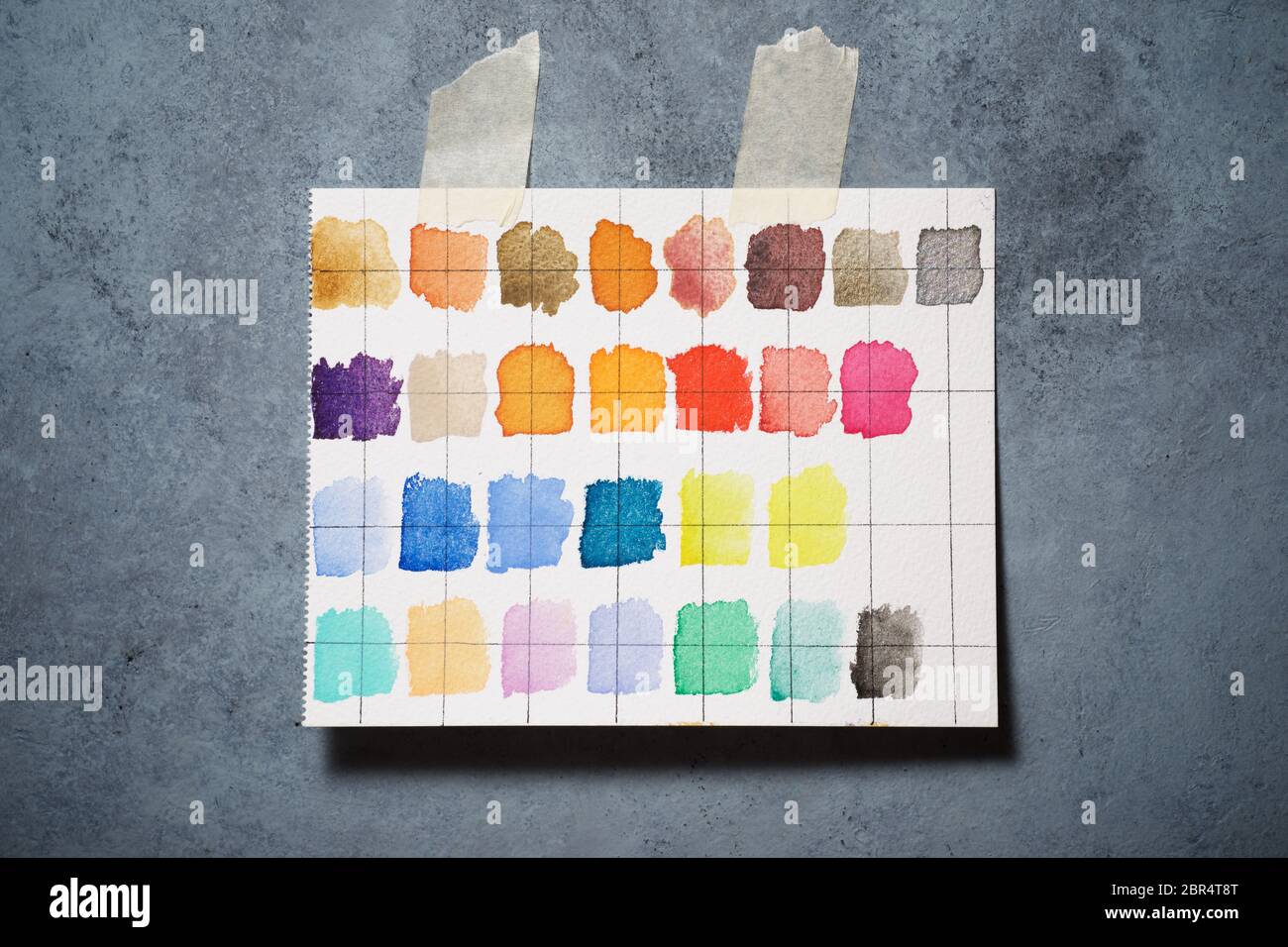 Paint test wall hi-res stock photography and images - Alamy