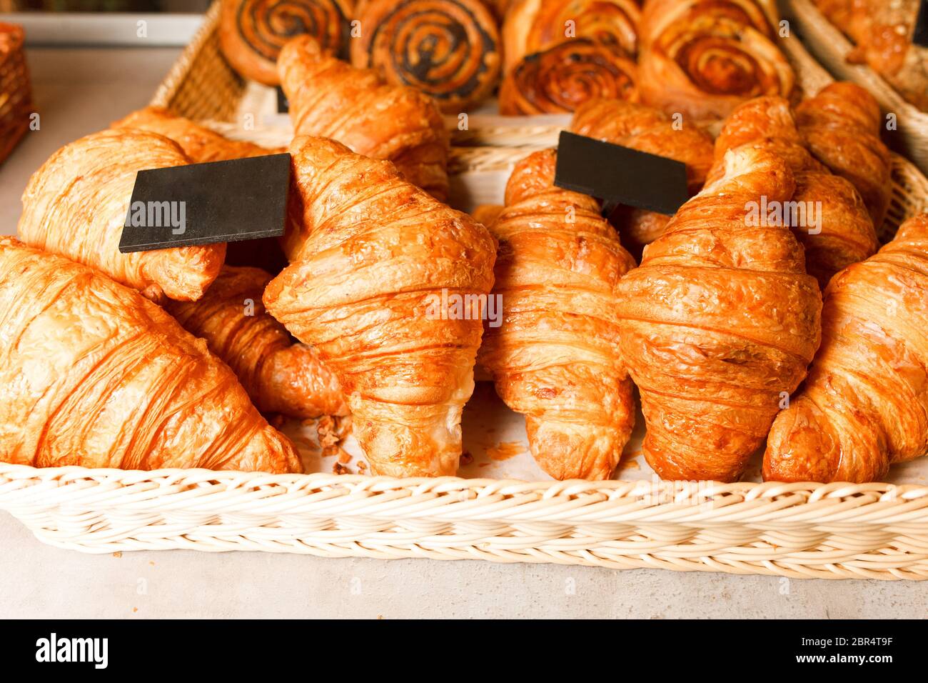 Croissants On The Shelves High Resolution Stock Photography and Images ...