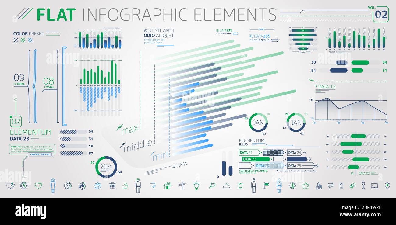 Corporate Infographic Elements is an excellent collection of vector ...