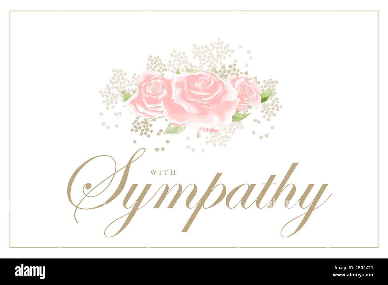 Condolences card background Cut Out Stock Images & Pictures - Alamy
