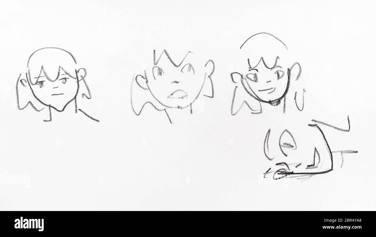 Emotional Pencil Sketches
