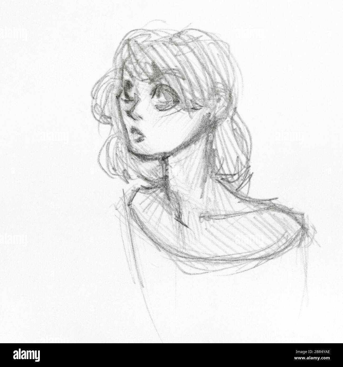 Drawing Of Surprised Eyes