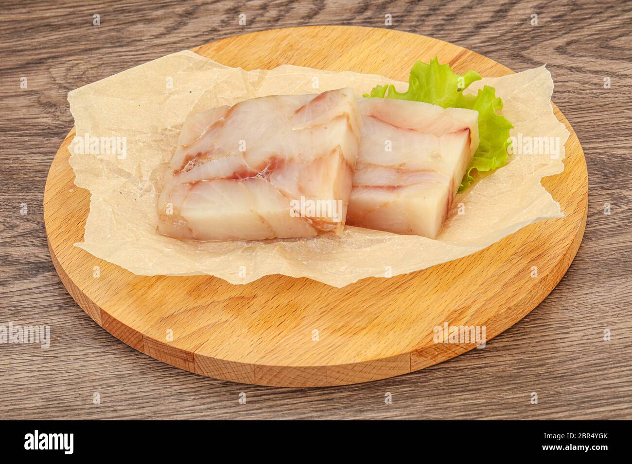 Raw dietary pollock fish fillet for cooking Stock Photo - Alamy