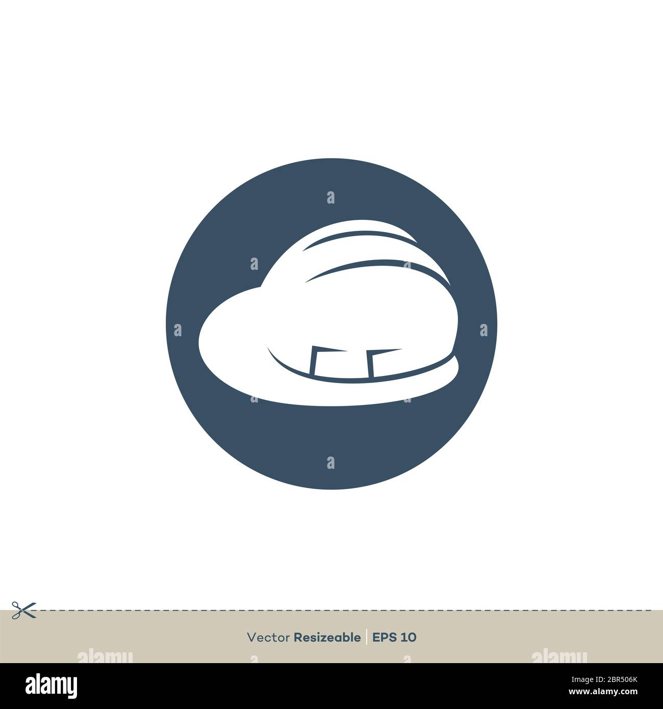 Hard Hat Safety Helmet Icon Vector Logo Template Illustration Design ...