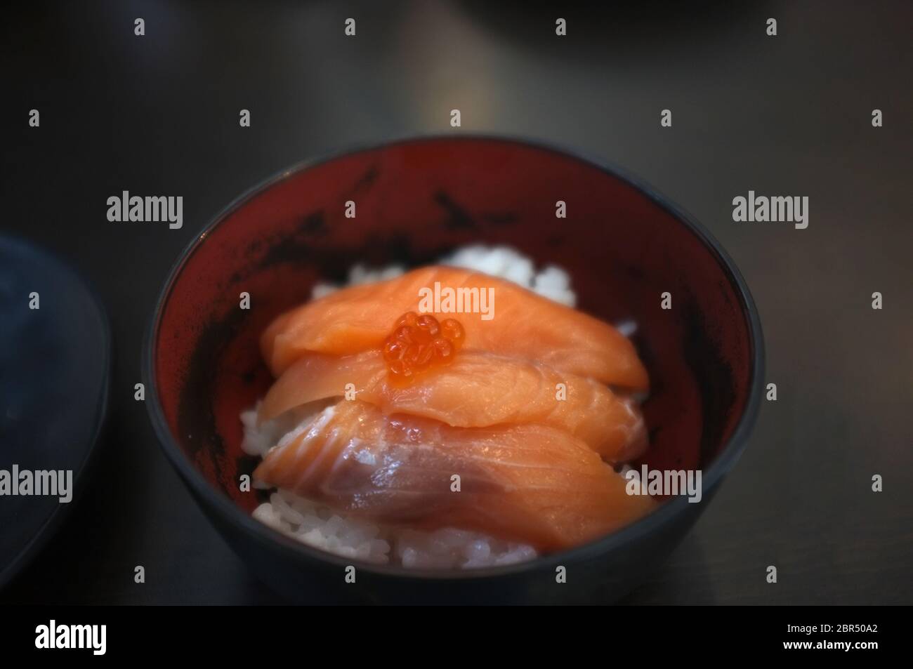 Salmon donburi roe egg hi-res stock photography and images - Alamy