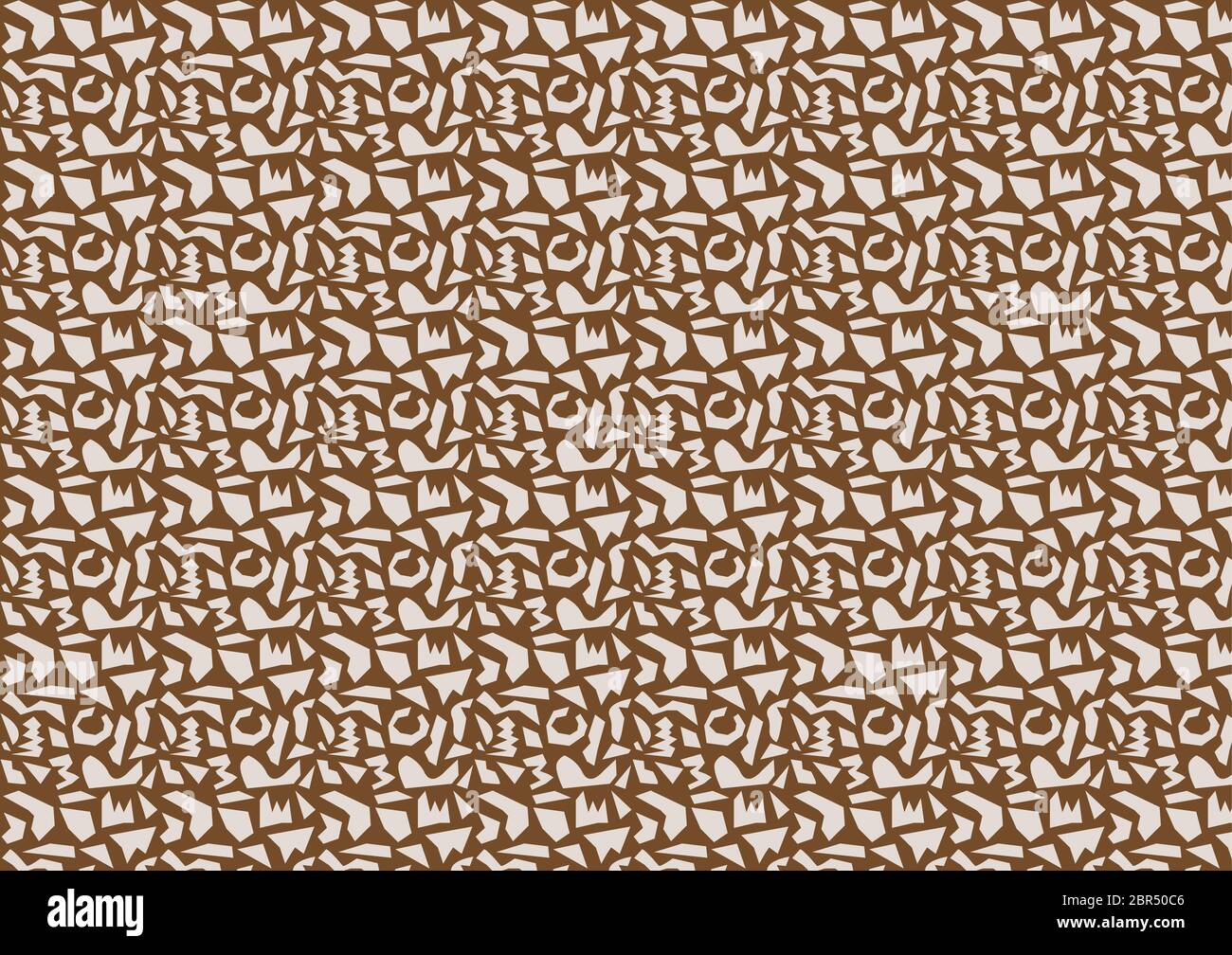 Brown polygon pattern in abstract style for modern or classic design ...