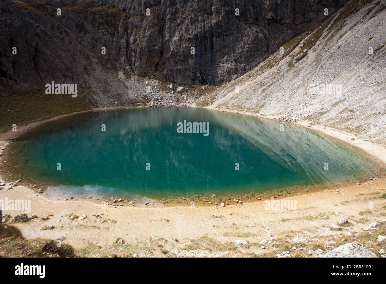 Lake Boè / Lech de Boè Stock Photo - Alamy