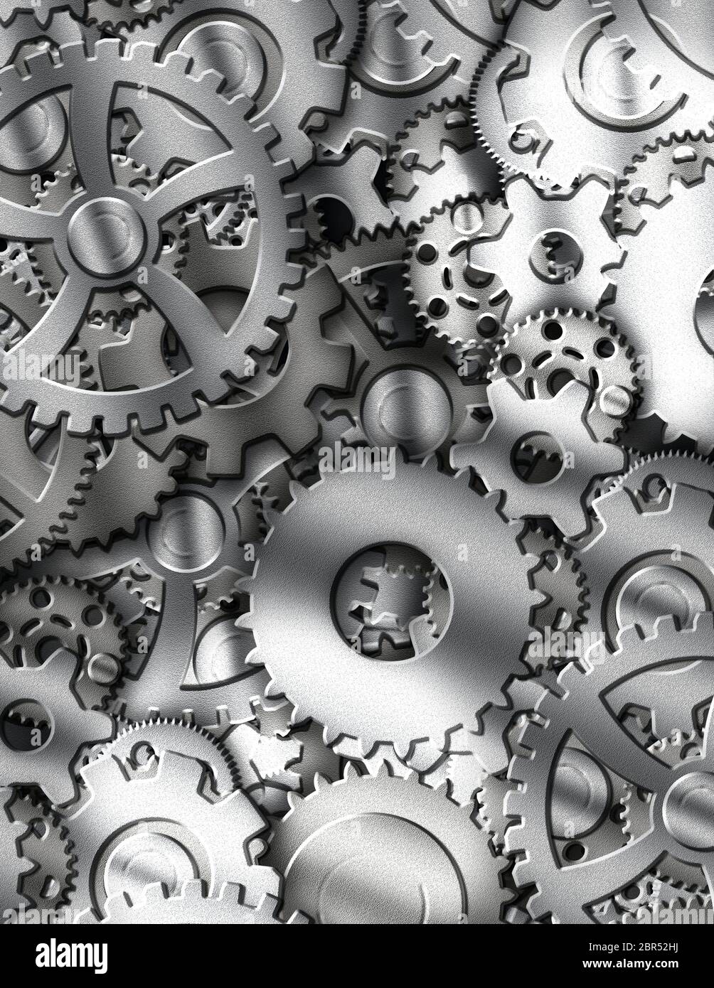 Machine works. Cogwheels. Gears background Stock Photo - Alamy