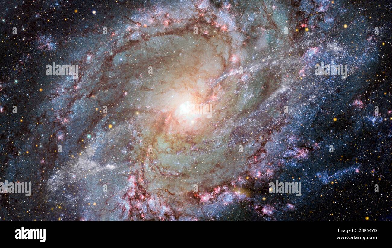 Dreamscape Galaxy. Elements of this image furnished by NASA Stock Photo ...