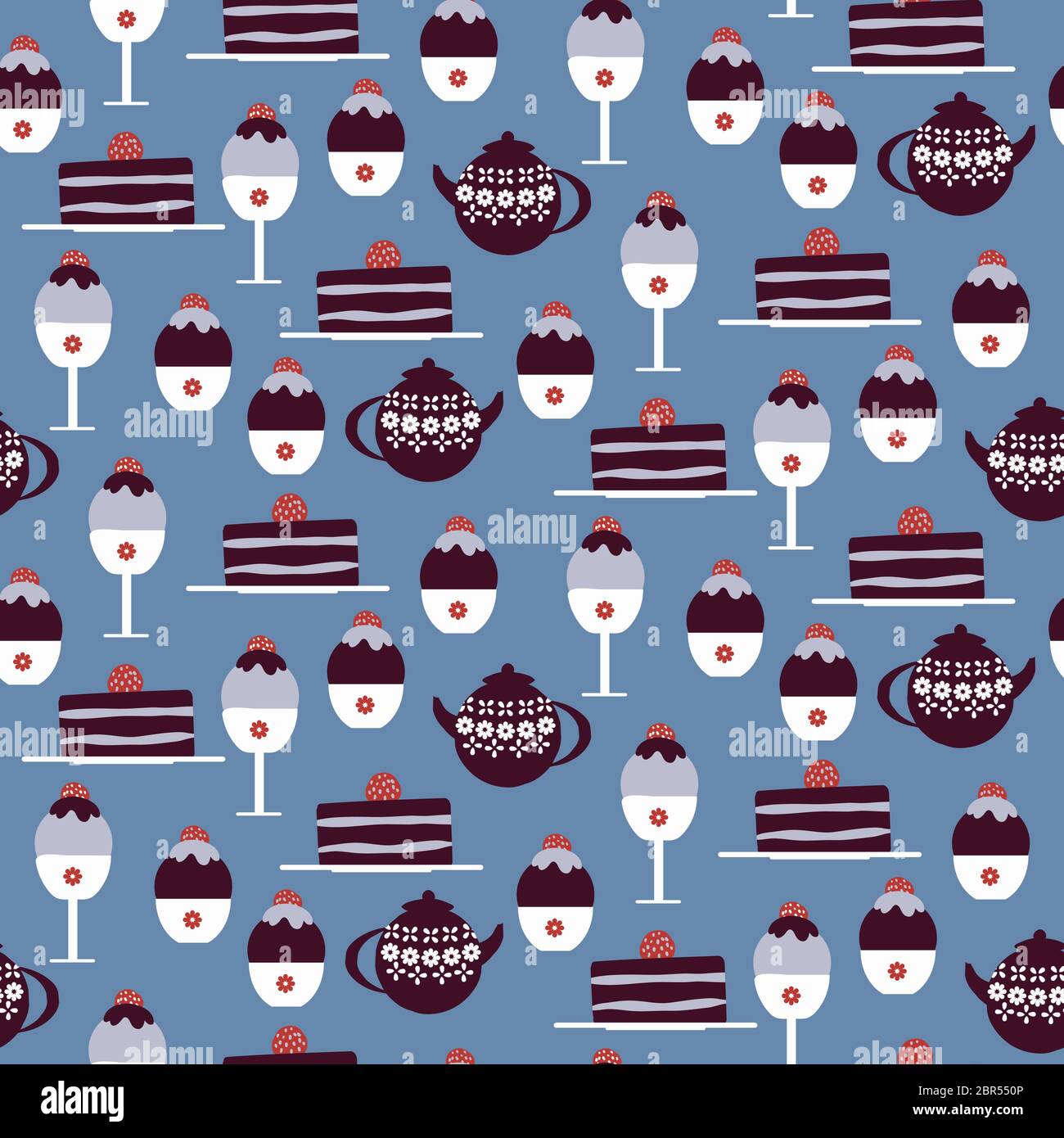 Coffee muffins dessert food Stock Vector Images - Alamy