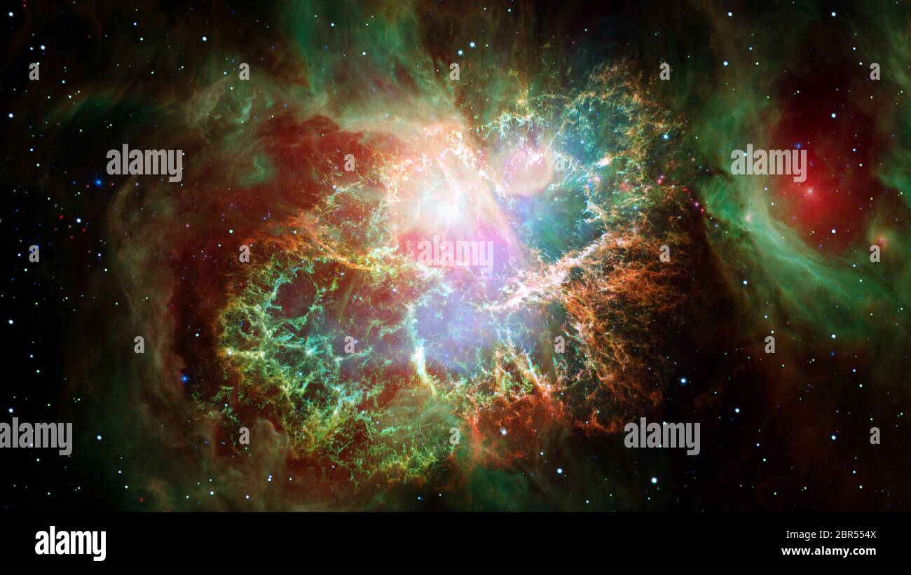 Colorful deep space. Universe concept background. Elements of this ...