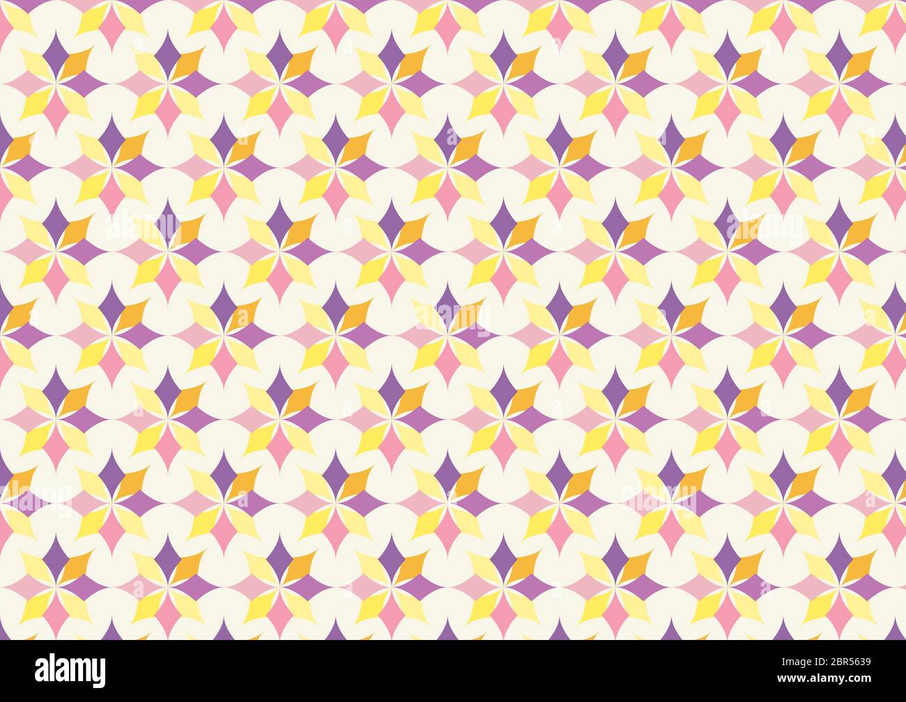 Modern classic flower pattern on pastel color. Classic style for retro ...
