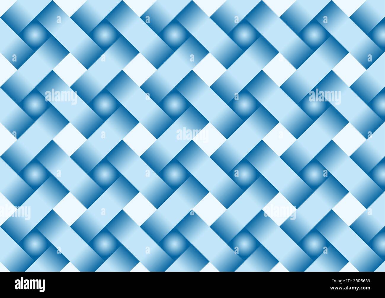 Blue weave pattern on pastel color. 3D ribbon texture style Stock Photo ...