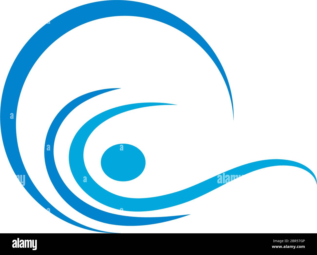 Wave icon logo vector illustration Stock Vector Image & Art - Alamy