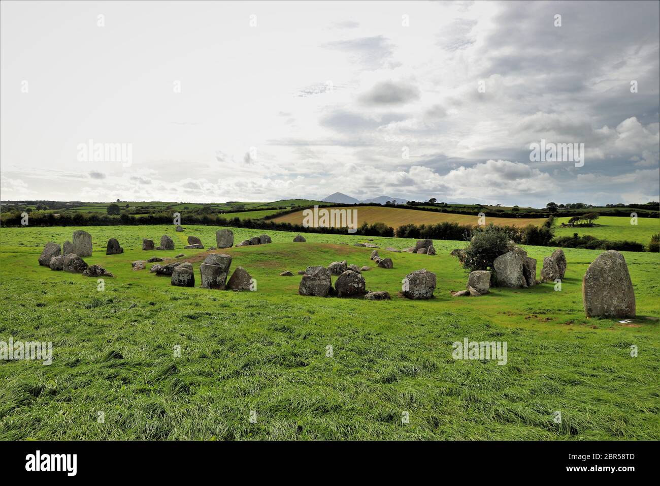 Ballynoe Stone Circle, Downpatrick, Northern Ireland Stock Photo - Alamy