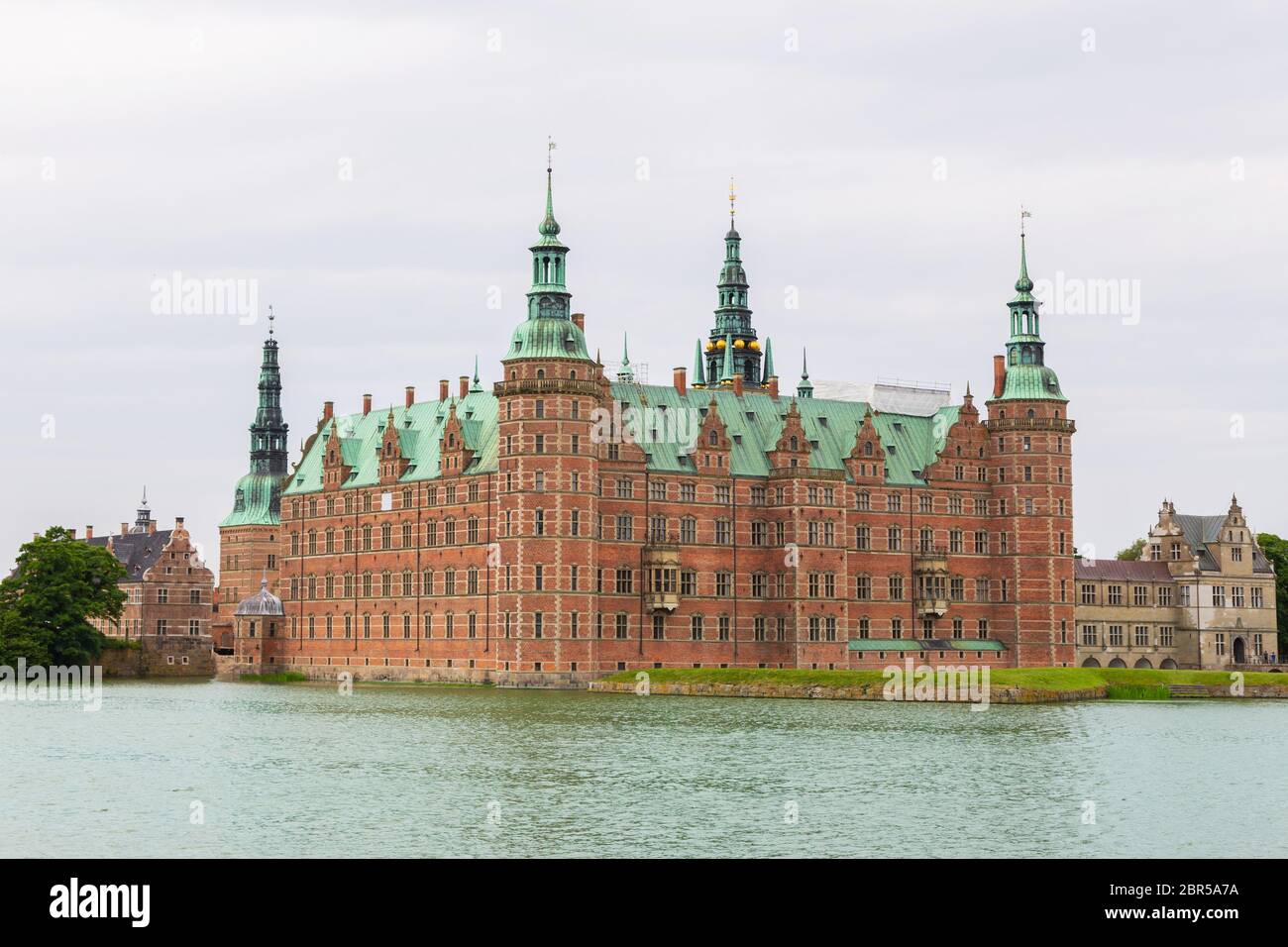 Hillerod, Denmark - June, 2016: Beautiful view of Fredensborg palace in ...