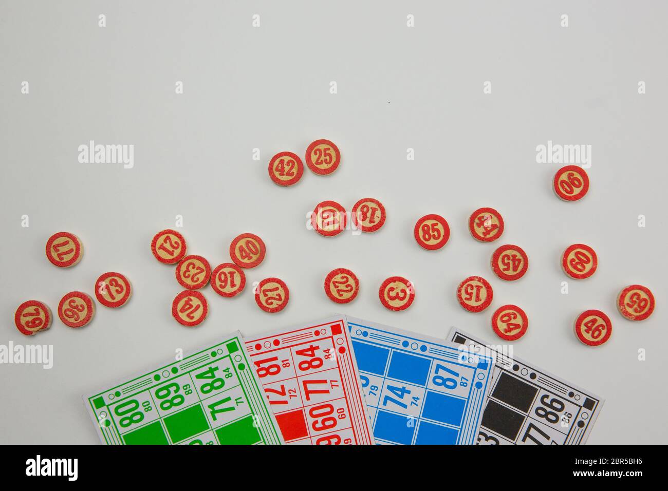 Table lotto game for using banners, magazines with text space Stock ...