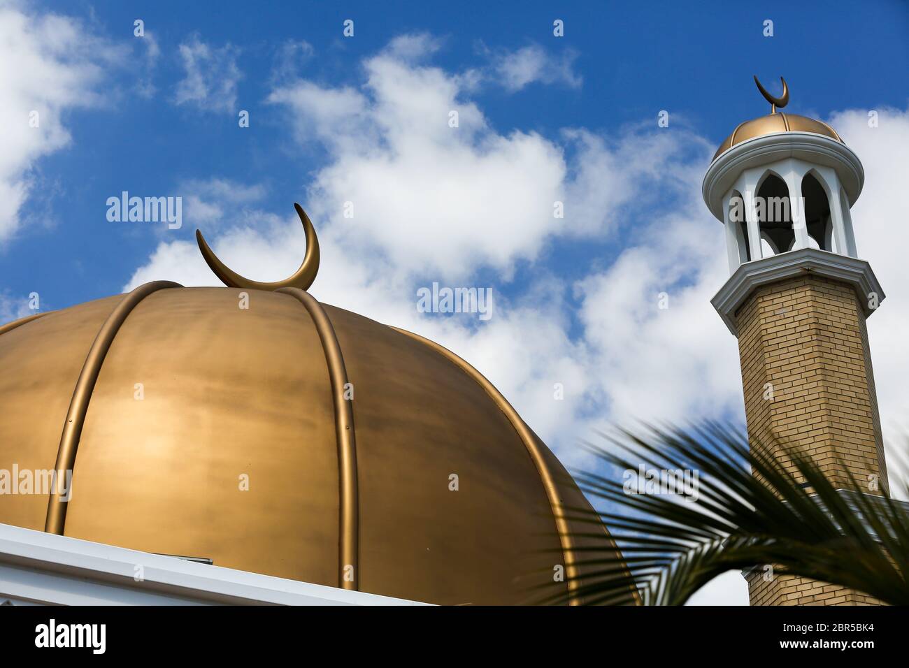 View of London Islamic Cultural Society and Mosque commonly known as ...