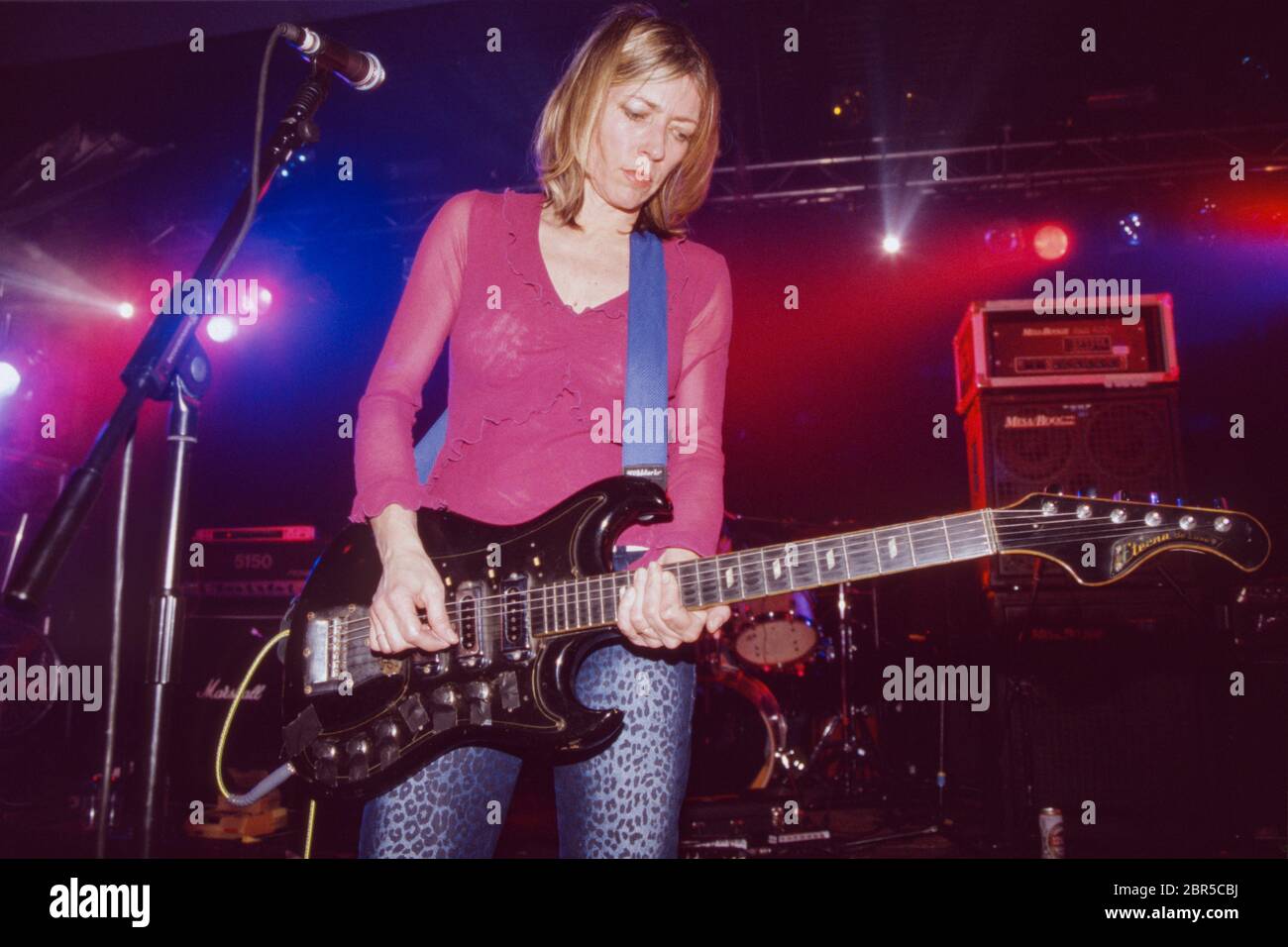 Sonic Youth performing at All Tomorrows Parties, April 2000, Pontins ...