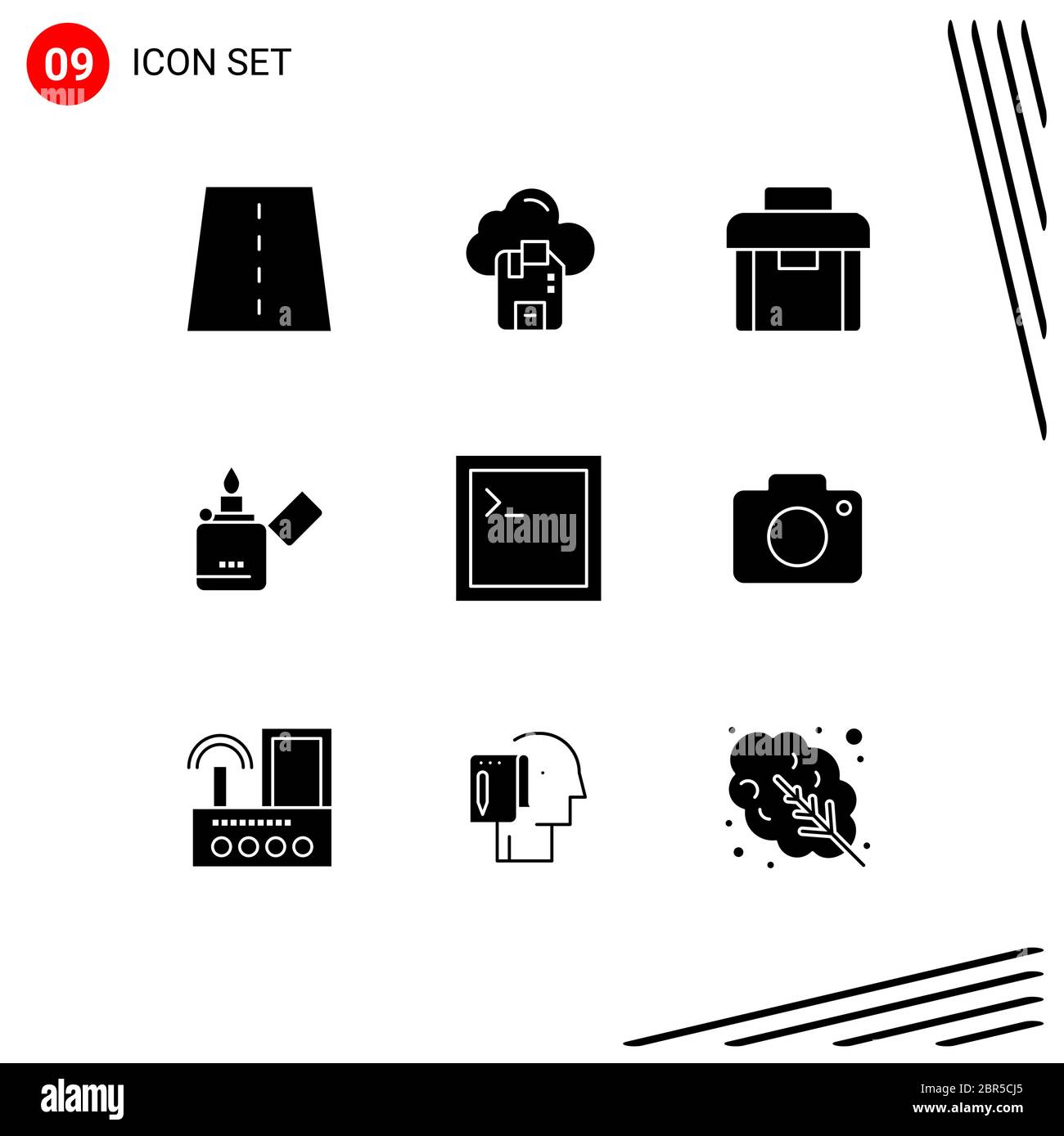 Highway code signs Stock Vector Images - Alamy