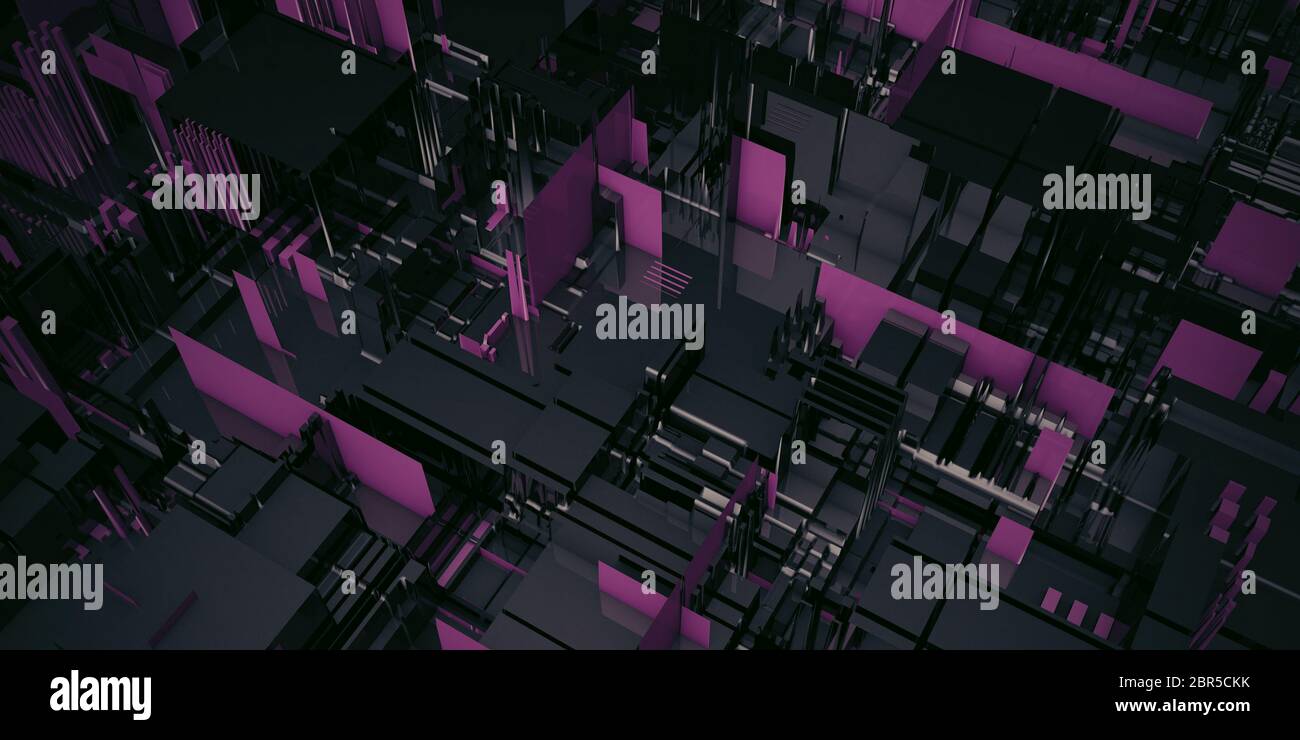 Integrated Circuit Closeup as a Technology Development Concept Stock ...