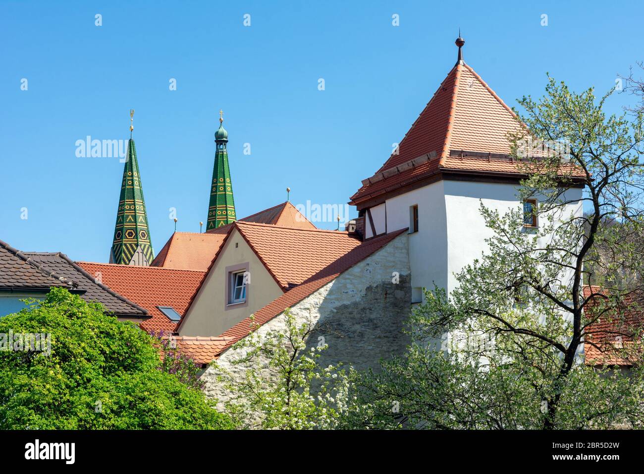 Historic medieval tower in Beilngries (Bavaria, Germany Stock Photo - Alamy