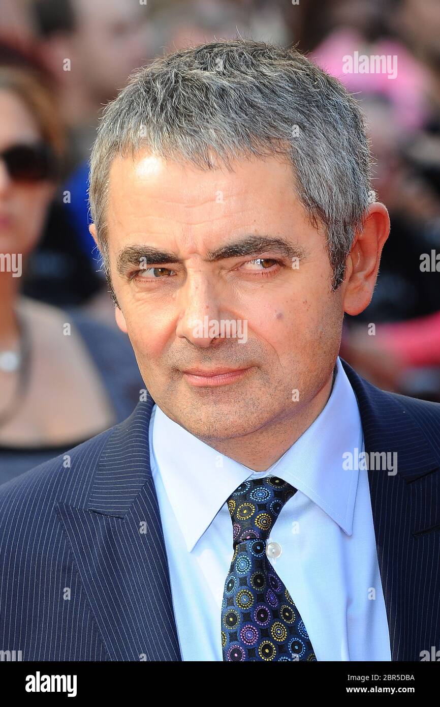 English actor Rowan Atkinson attends the UK Premiere of Johnny English ...